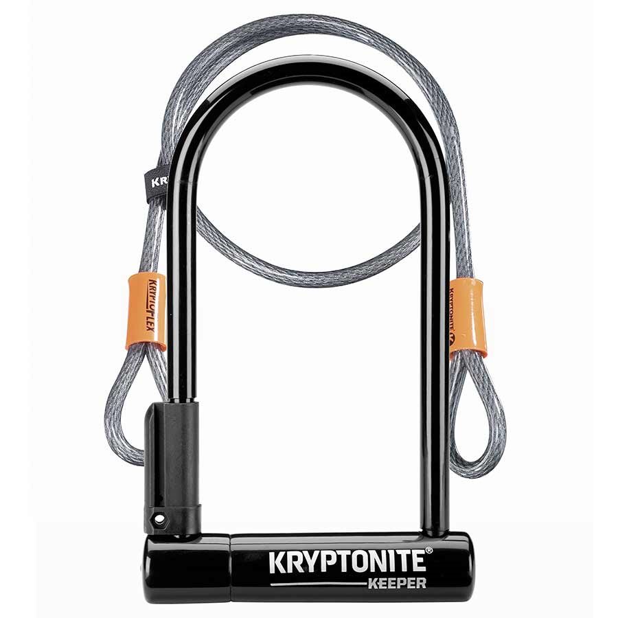 Kryptonite New-U Keeper STD U-Lock with 4' Cable : Police Bike Store