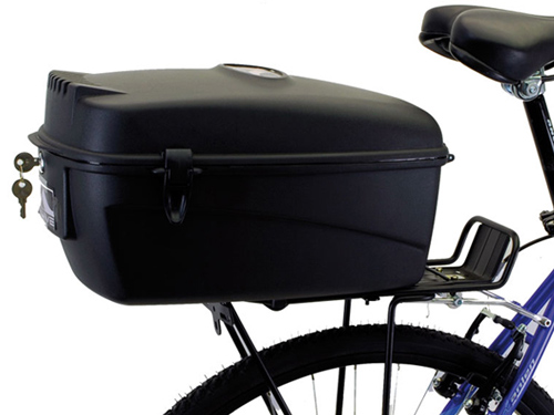 Police Bike Store Lockable Bike Trunk Case